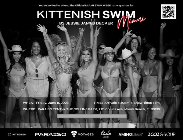 JESSIE JAMES DECKER RETURNS TO MIAMI SWIM WEEK JUNE 2023 TO PRESENT HER NEXT KITTENISH SWIM ...