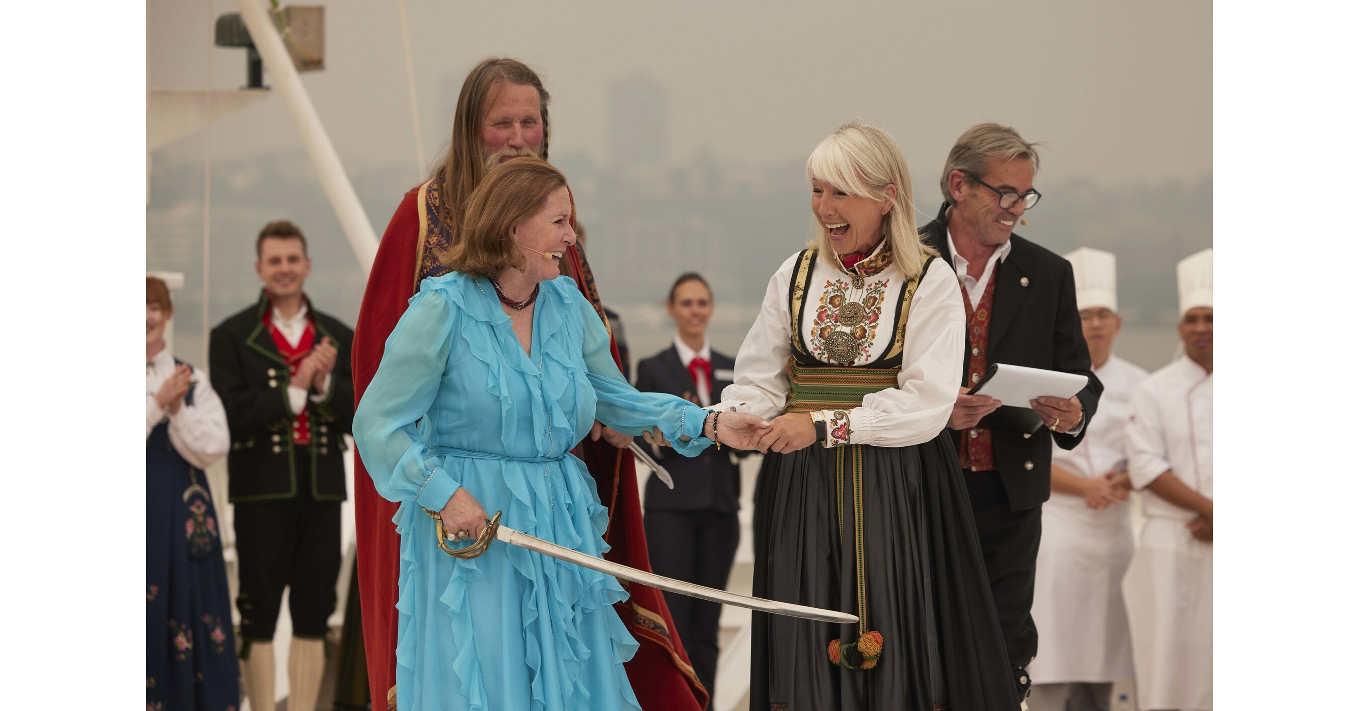 VIKING'S NEWEST OCEAN SHIP NAMED BY METROPOLITAN OPERA CHAIRMAN ANN ZIFF