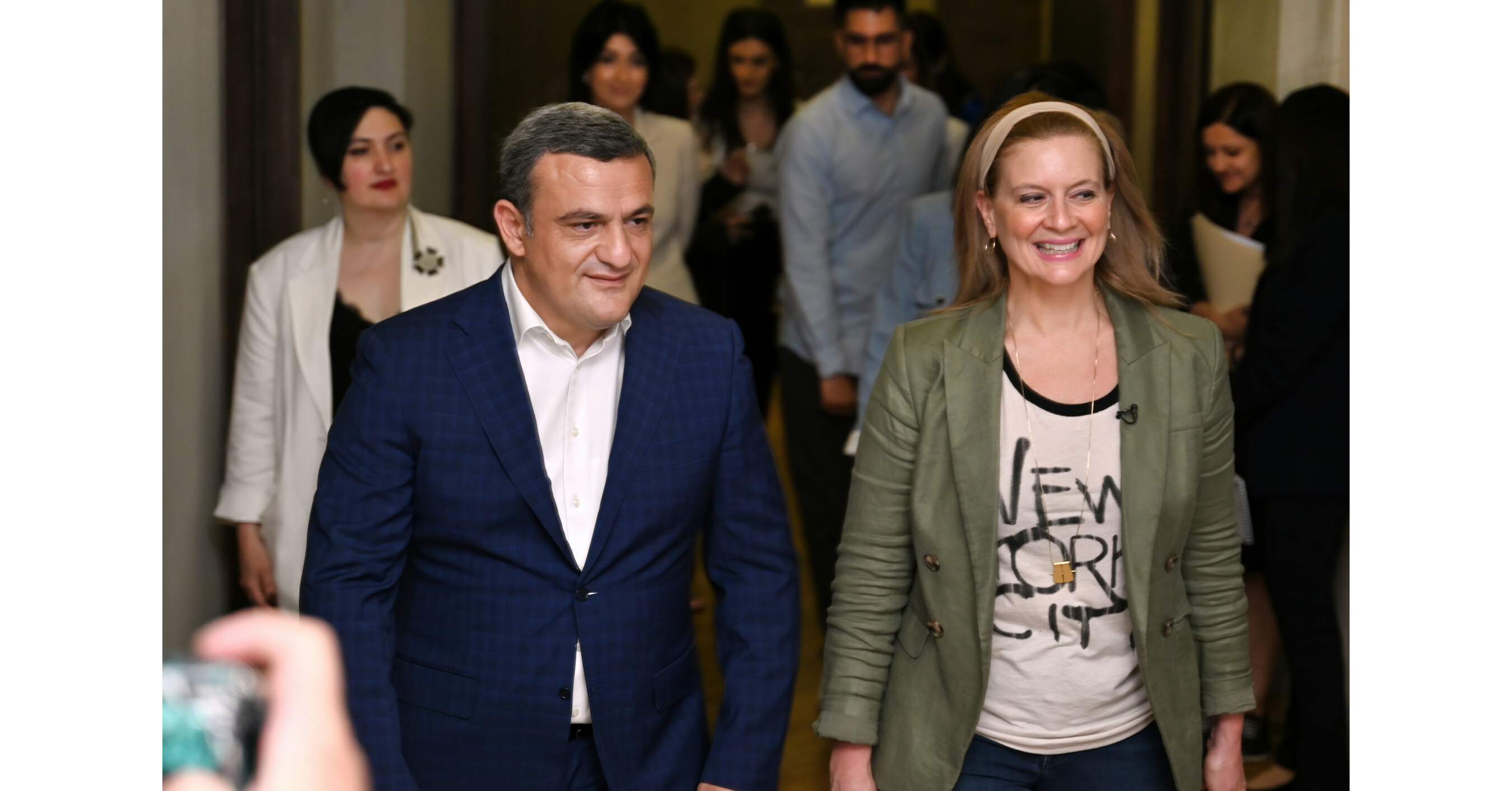 Famous American Chef Amanda Freitag Visited Armenia
