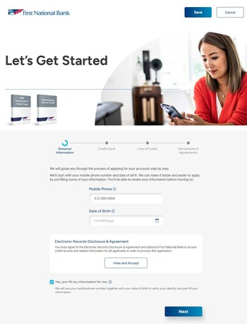 F.N.B. Corporation Enhances eStore® with New Common Application