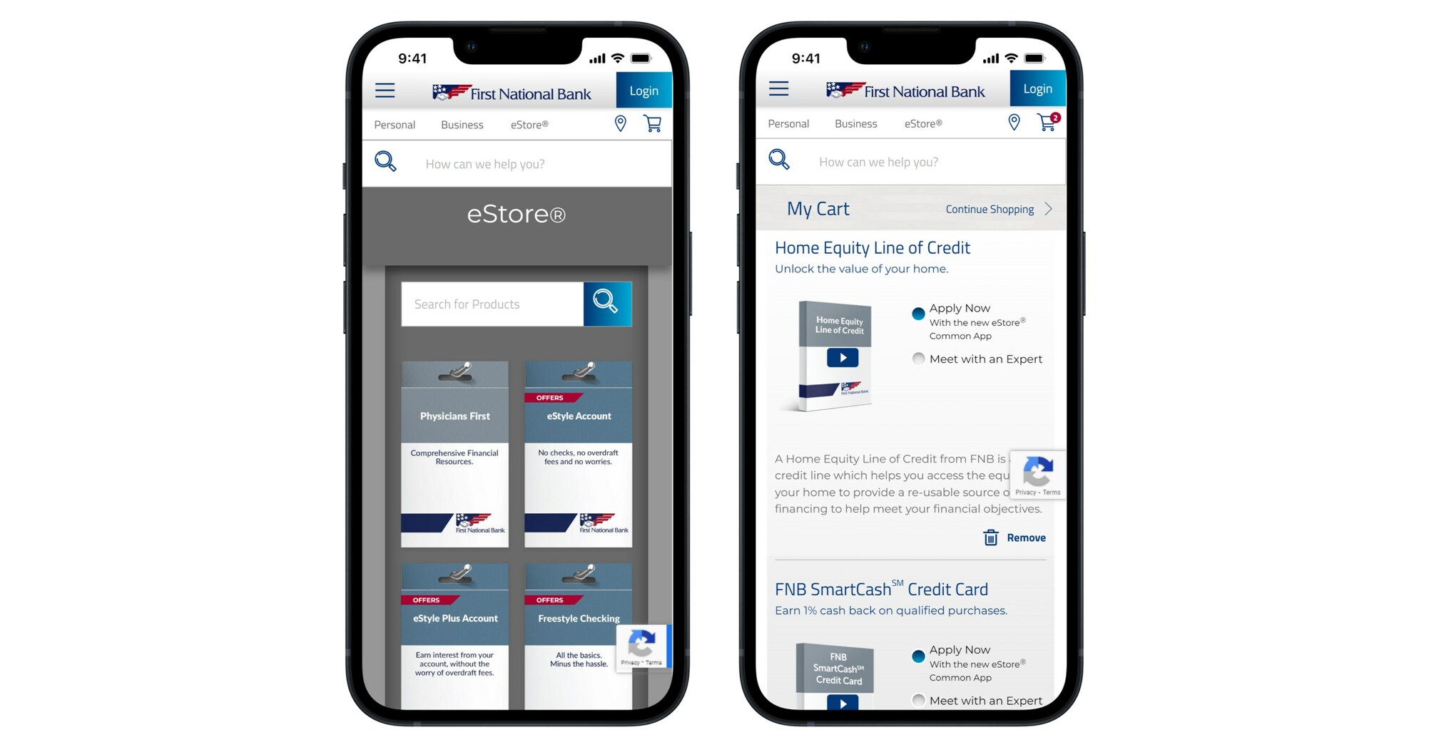 F.N.B. Corporation Enhances eStore® with New Common Application