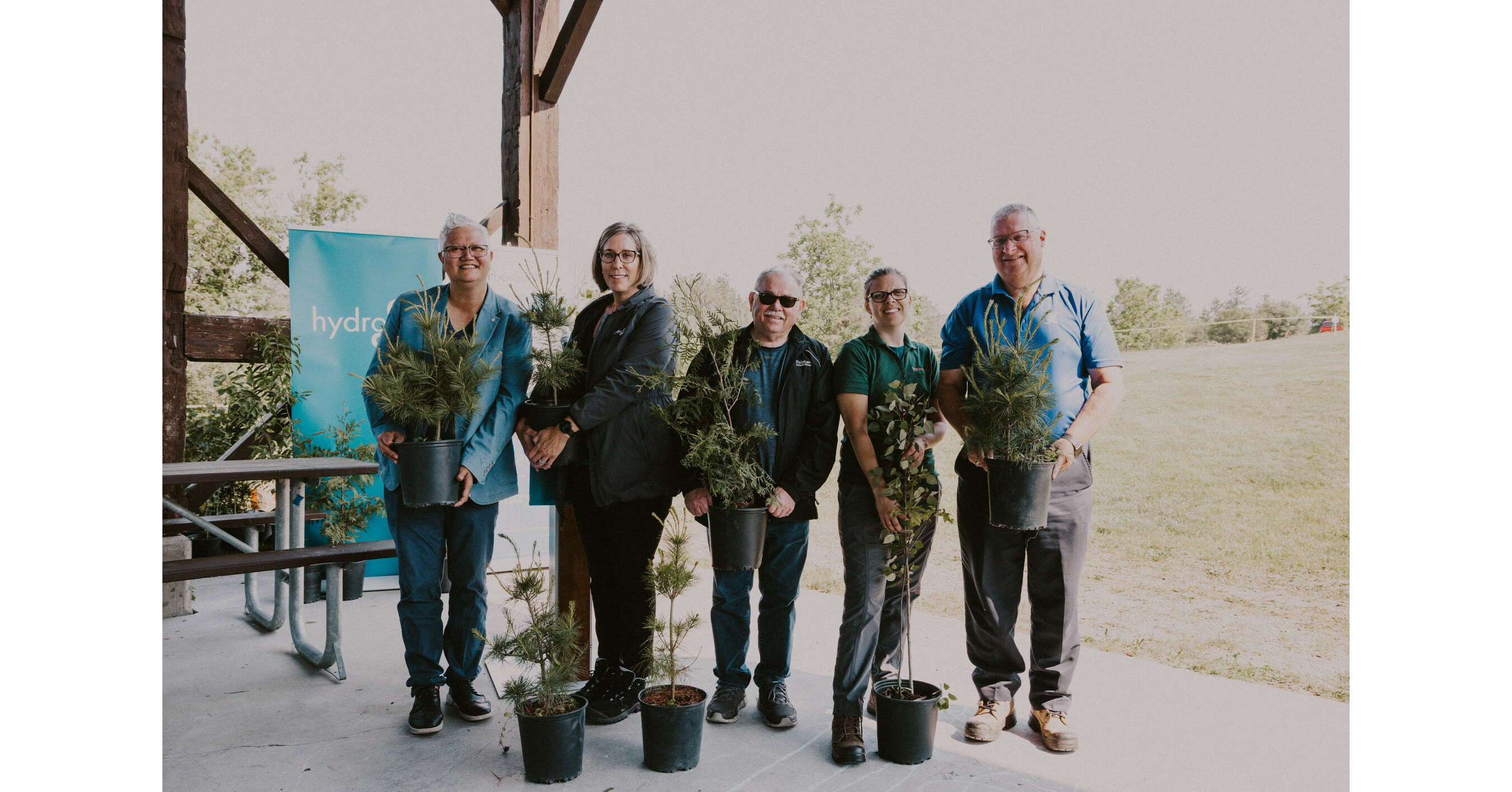 Hydro One and the City of Peterborough partner to plant 500 trees