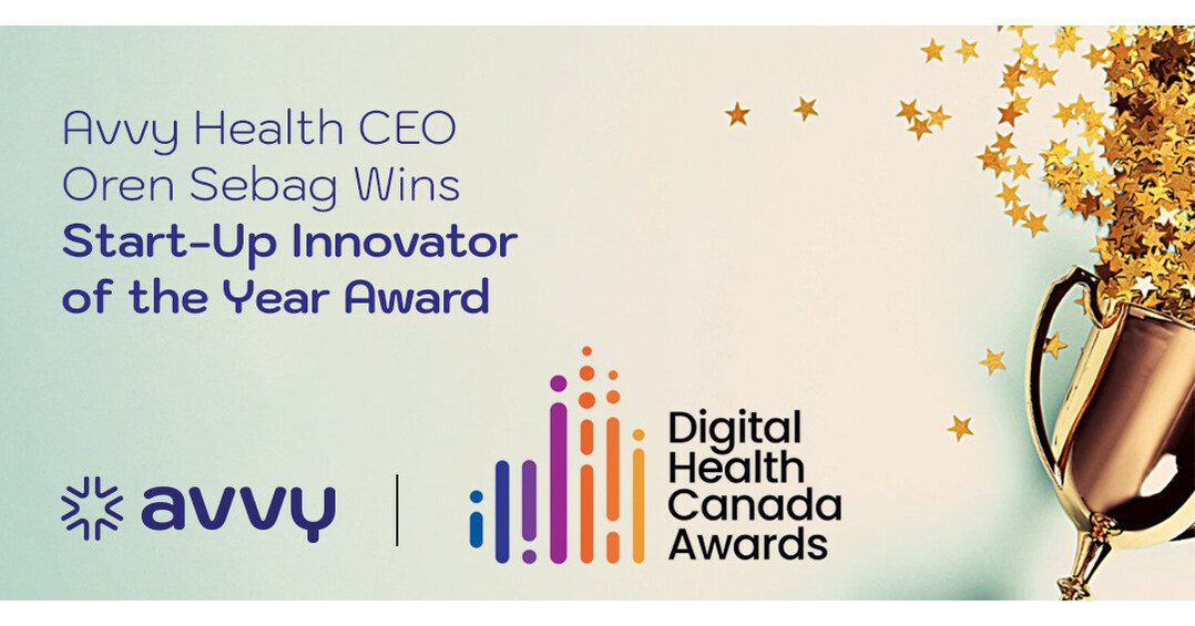 Avvy Health CEO Oren Sebag Wins Start-Up Innovator of the Year Award
