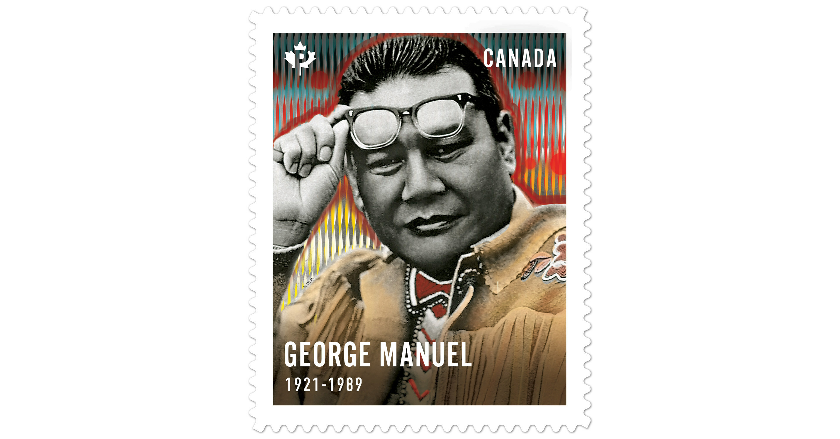 Un nouveau timbre rend hommage au leader politique des Premières ...