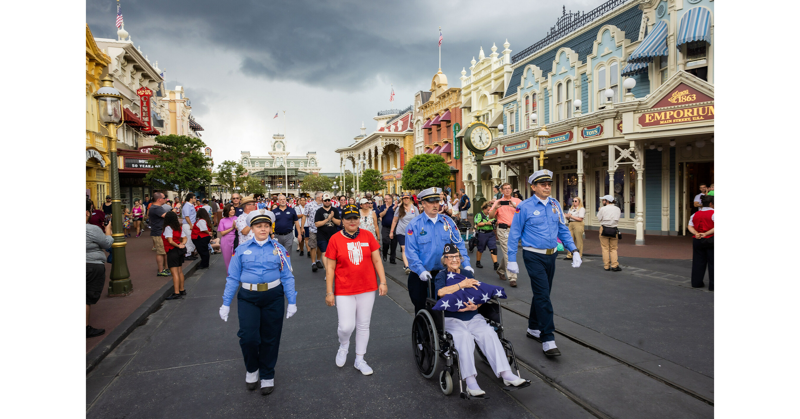 Disney Honors 101-Year-Old World War II Female Navy Veteran