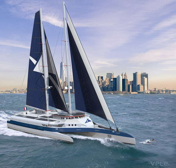 VELA UNVEILS ITS UNIQUE SAILING CARGO TRIMARAN: AN INNOVATIVE SHIP FOR ...