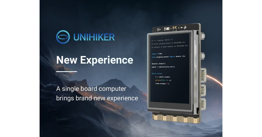 Dfrobot Launches Unihiker A Single Board Computer Bringing Brand New Experience 