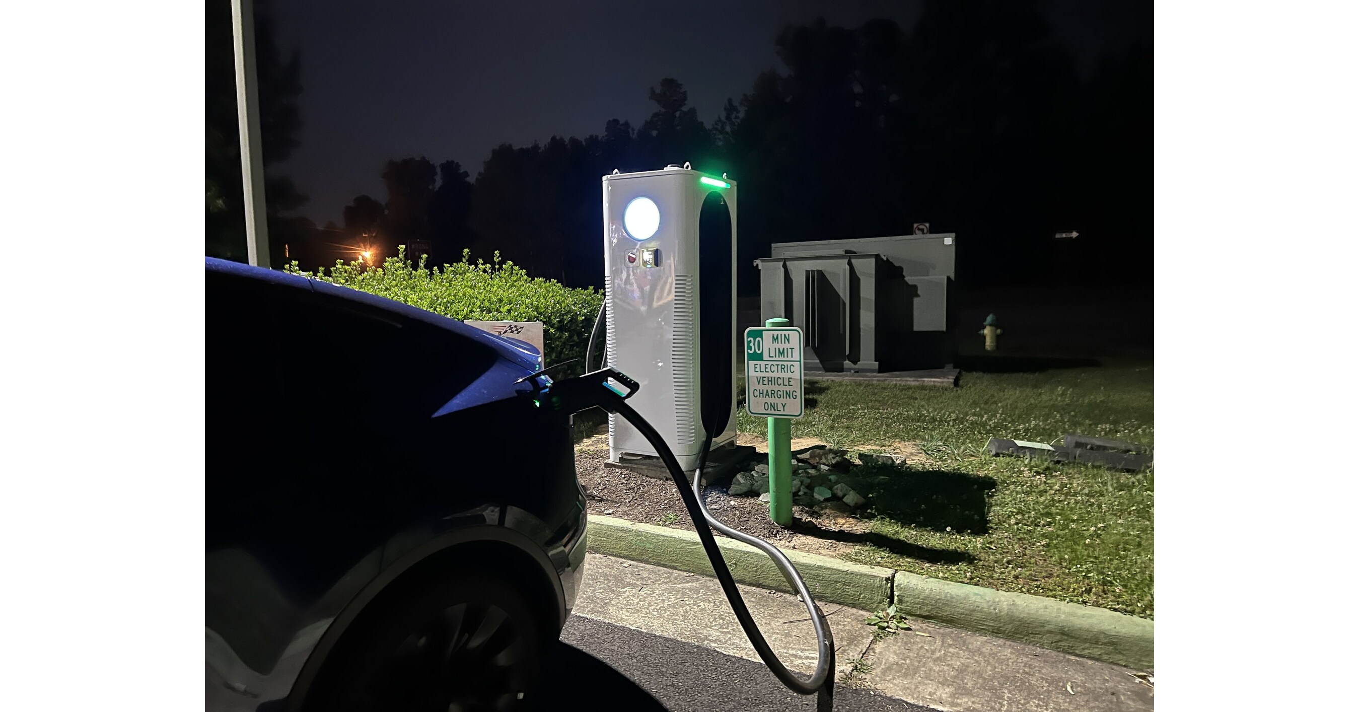 XCharge North America's Smart DC Charger Uplevels EV Solution in New Kent