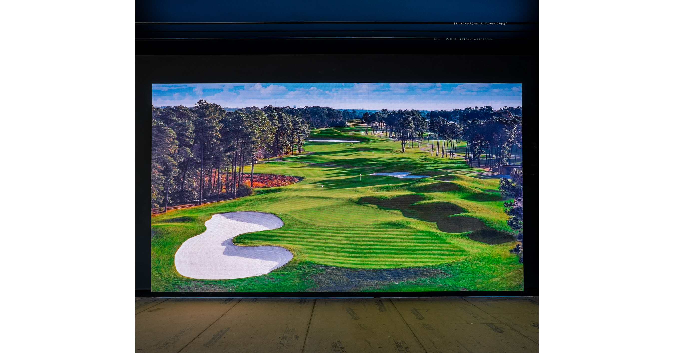 Ultravision LED Solutions Installs Largest LED Display Golf Simulator ...