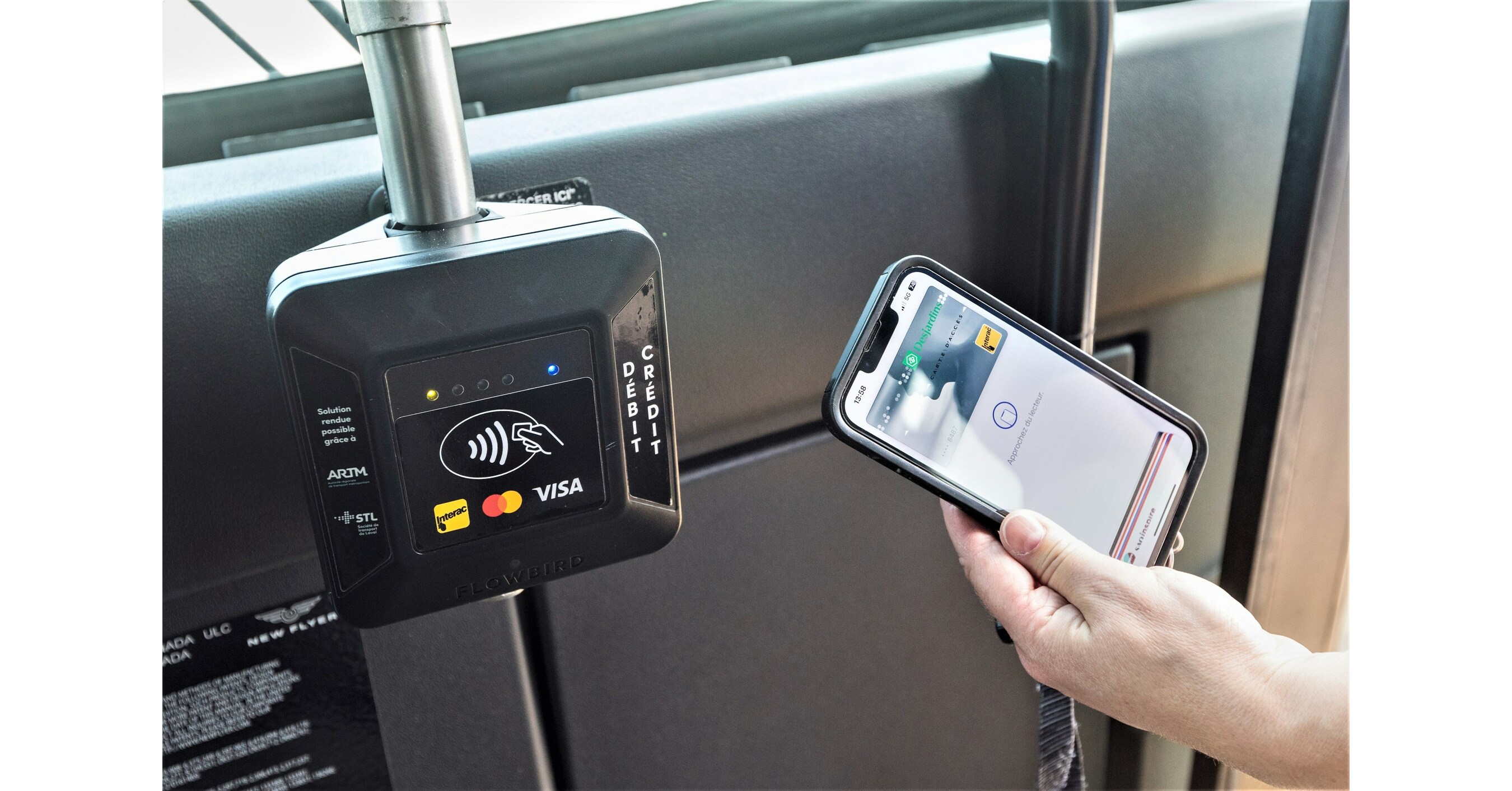 A first in Quebec: Interac Debit contactless payment now accepted on ...