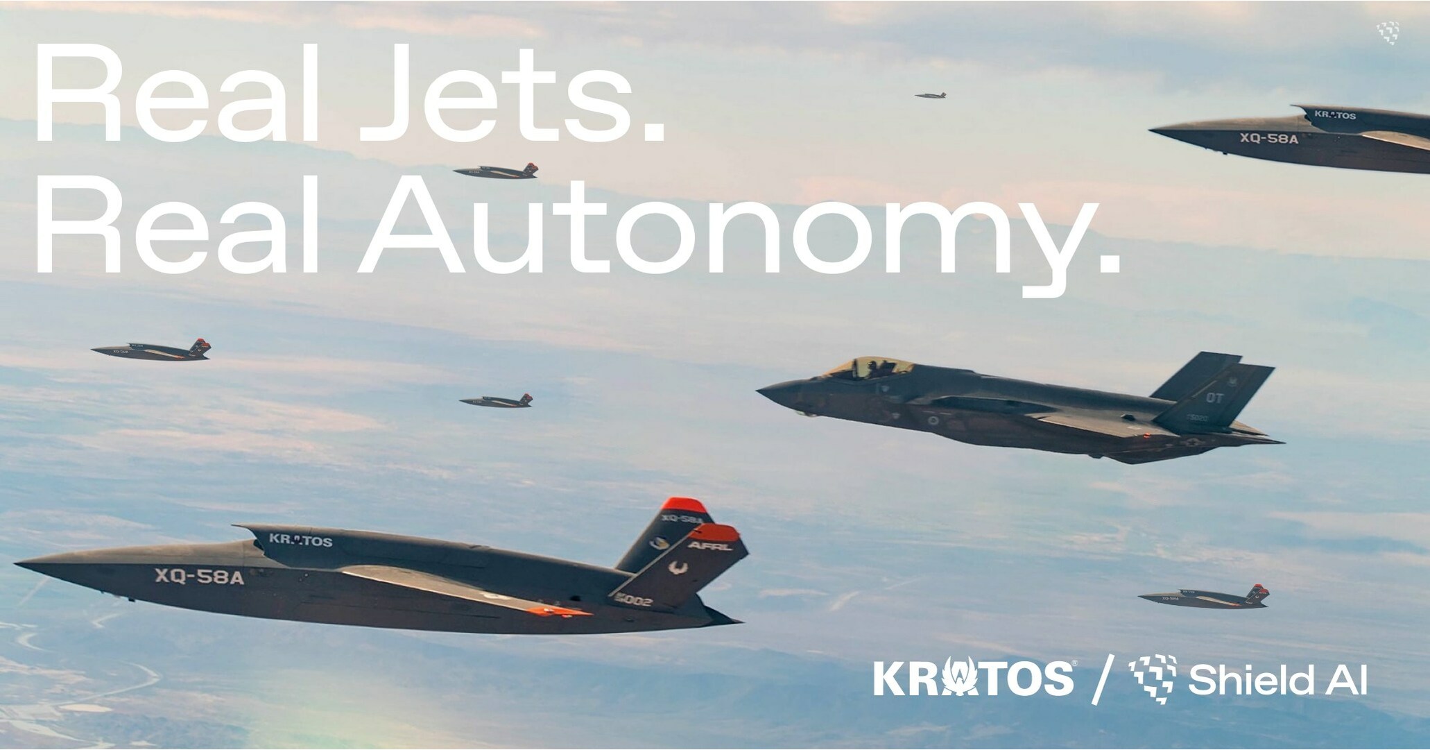 Shield AI and Kratos Team up to Integrate AI Pilot on Valkyrie XQ-58