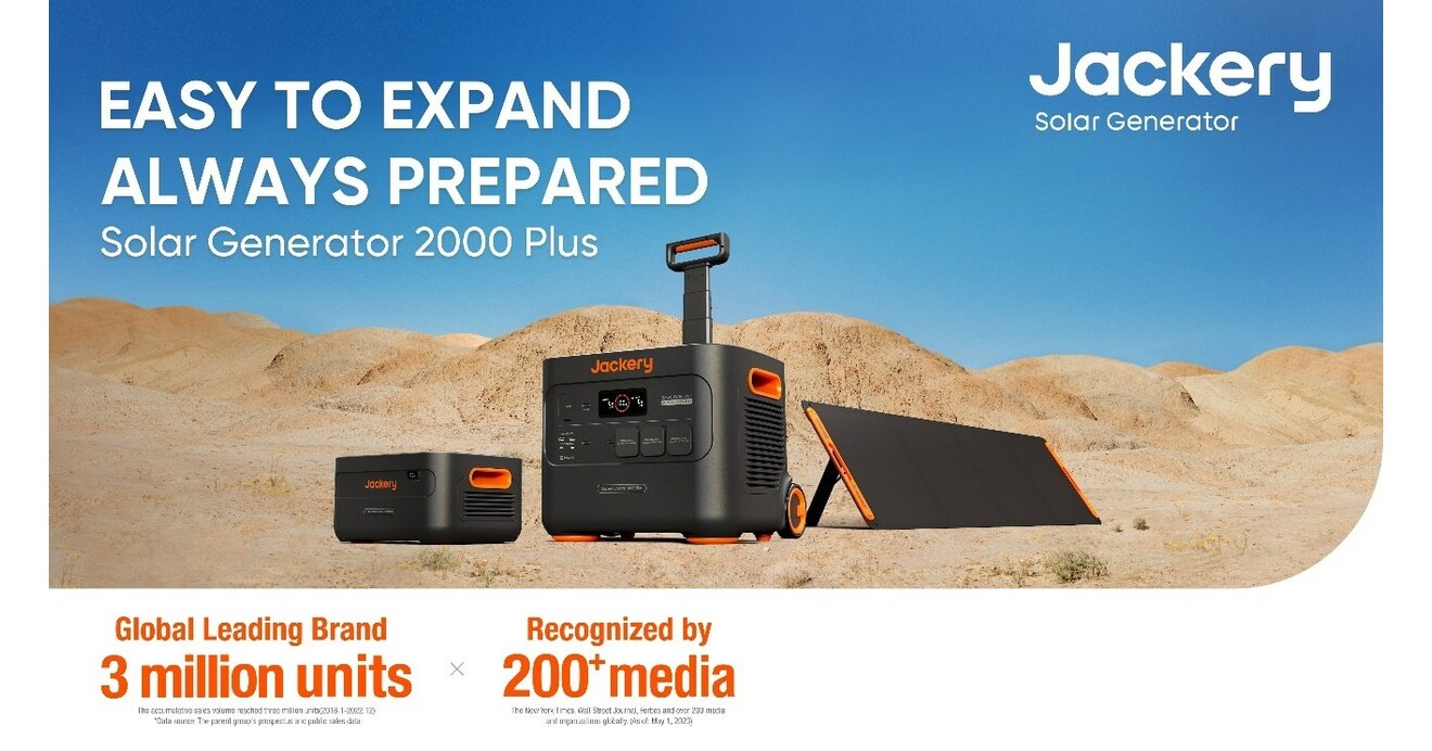 Jackery Advances Industry Boundary with New Product Solar Generator ...