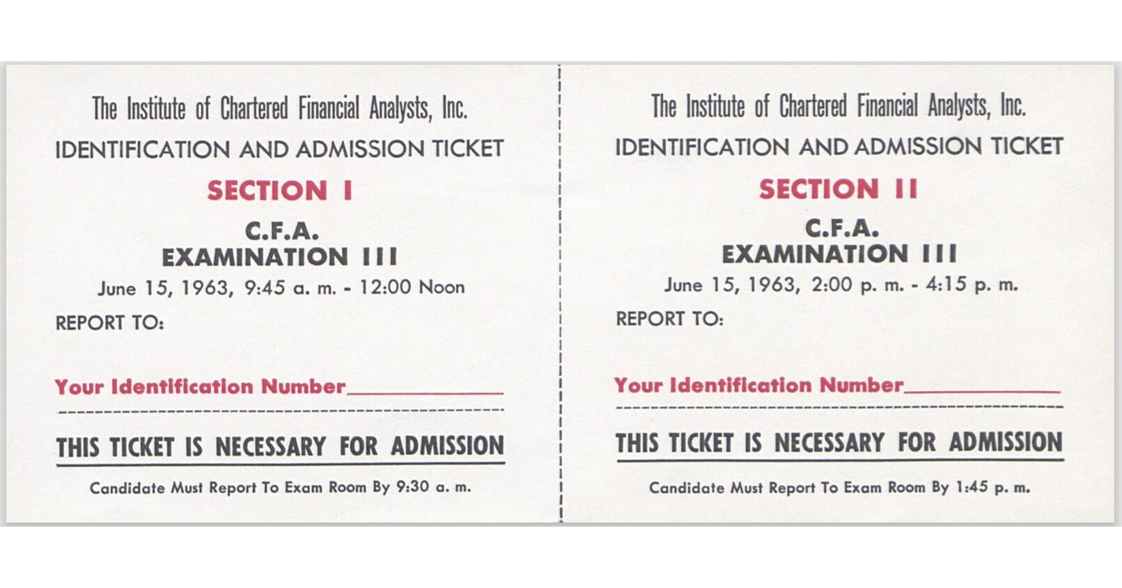 CFA Institute Celebrates 60 Years of the CFA® Program