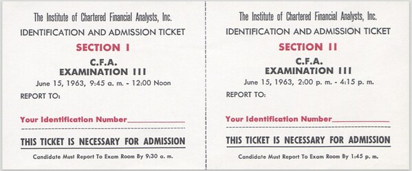 CFA Institute Celebrates 60 Years of the CFA® Program