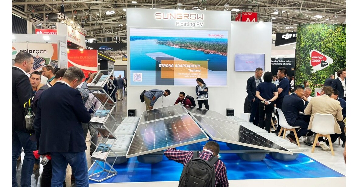 Sungrow FPV Showcases New Floating PV System Solution at Intersolar ...