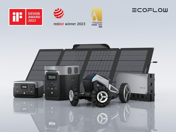 EcoFlow Products Receive Red Dot Design Award, IF Design Award and ...