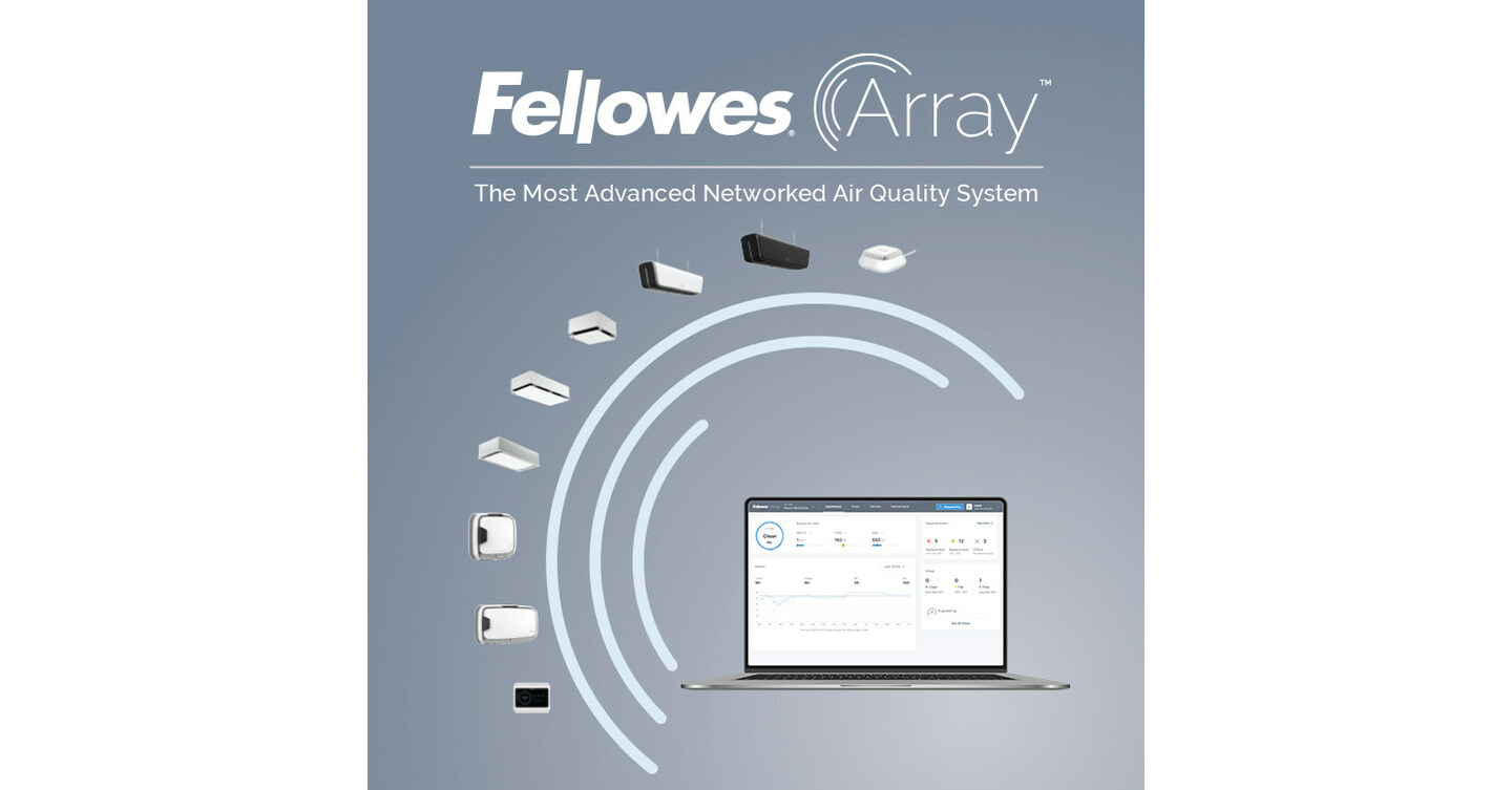 FELLOWES ANNOUNCES LAUNCH OF ARRAY™, THE MOST ADVANCED NETWORKED AIR QUALITY SYSTEM