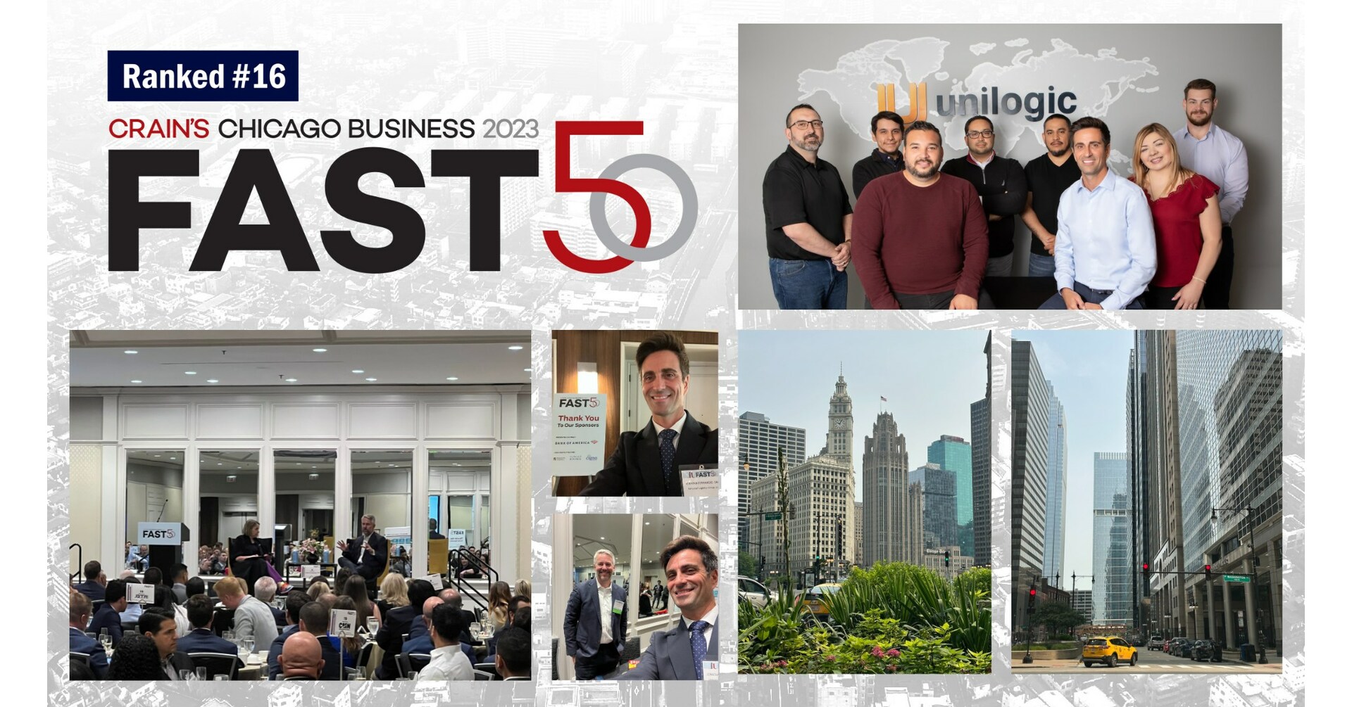 Unilogic Group Named to 2023 Crain's Chicago Fast 50