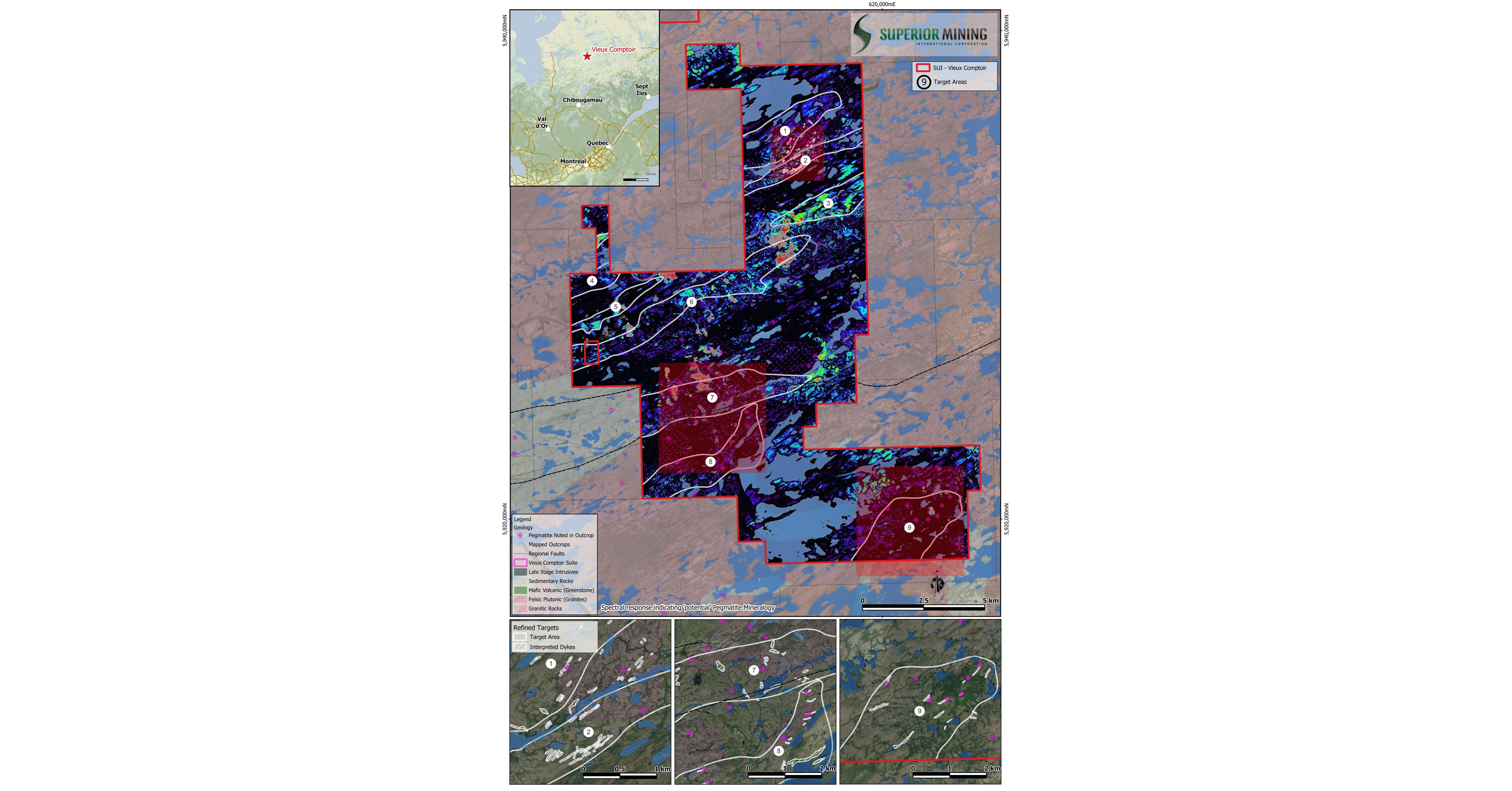 Superior Mining International Corp. Receives Survey Results and ...