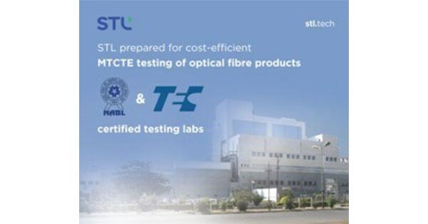 STL prepared for cost-efficient MTCTE testing of optical fibre products