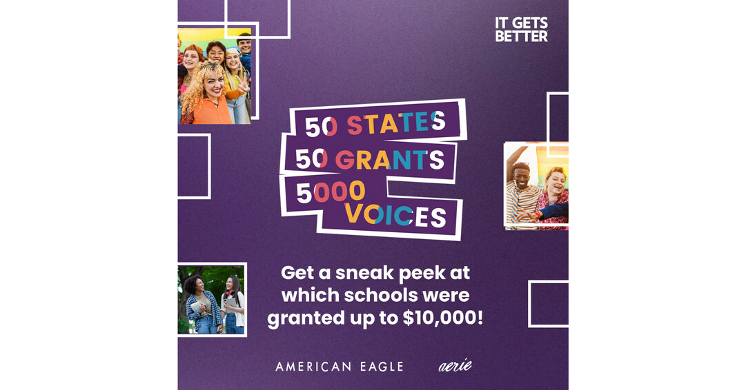 It Gets Better Announces $625,000 in Grants to U.S. and Canada Schools ...