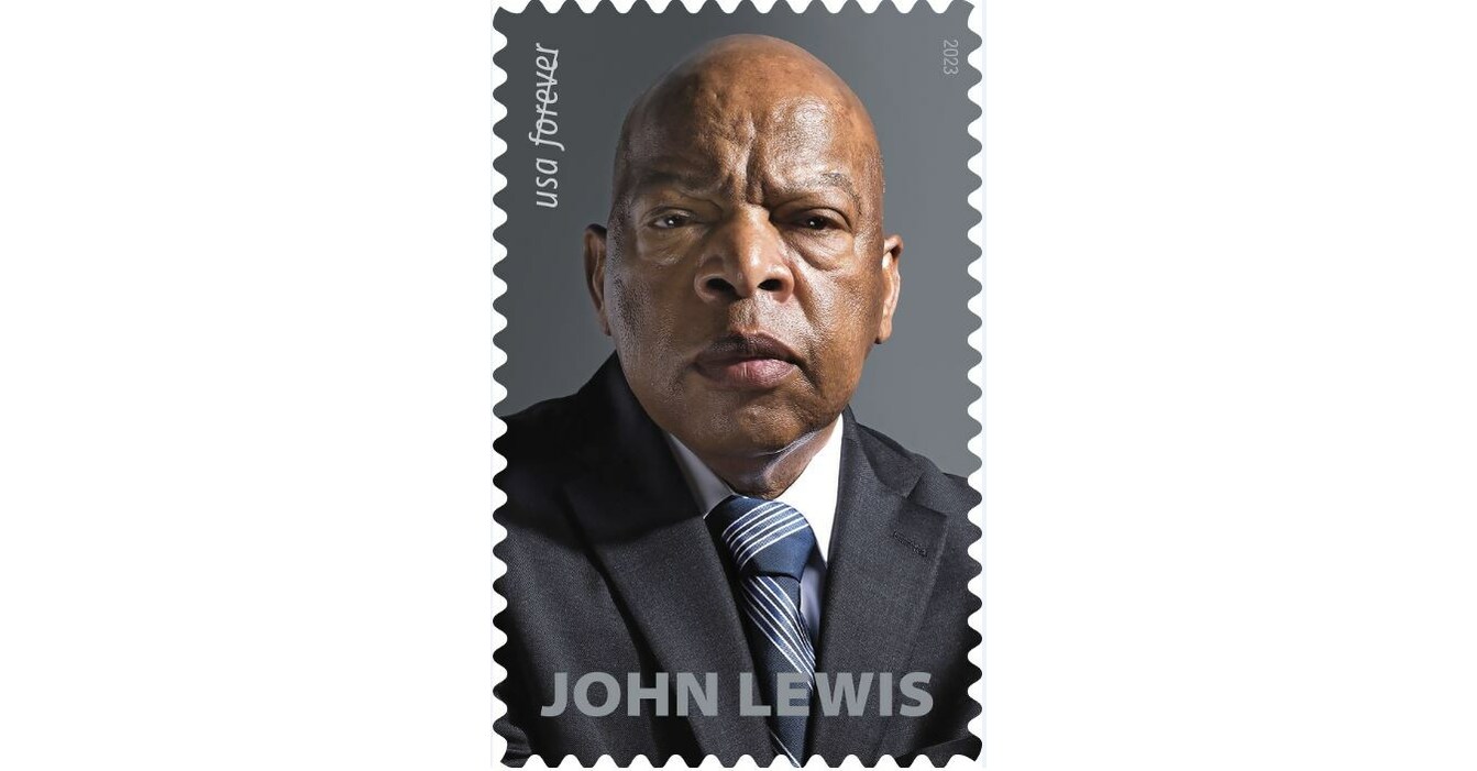 Postal Service Honors Congressman John Lewis on New Forever Stamp