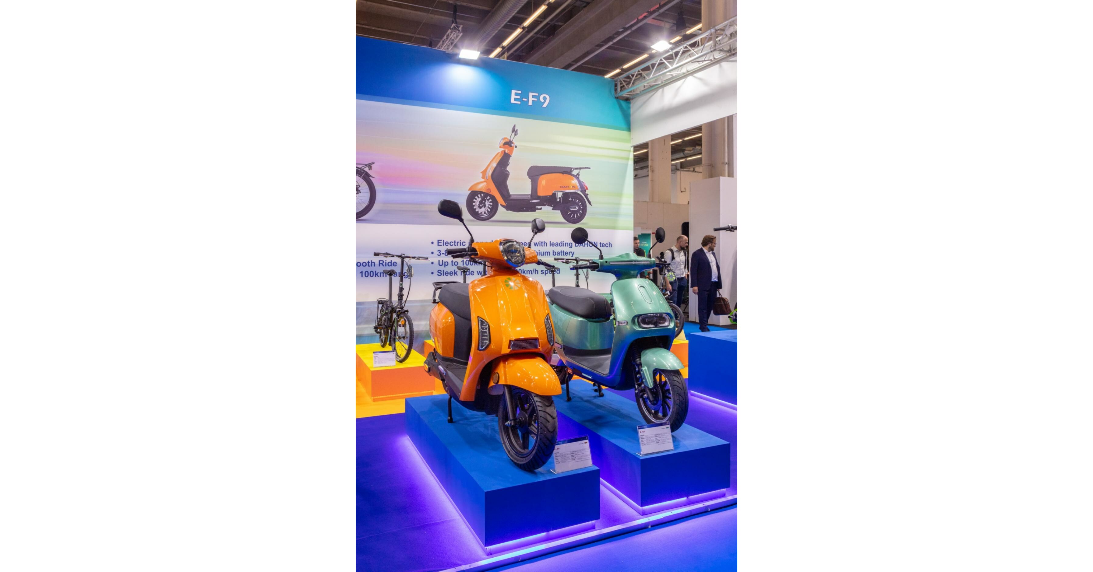 DAHON Unleashes Latest Electric Vehicle Range At Eurobike