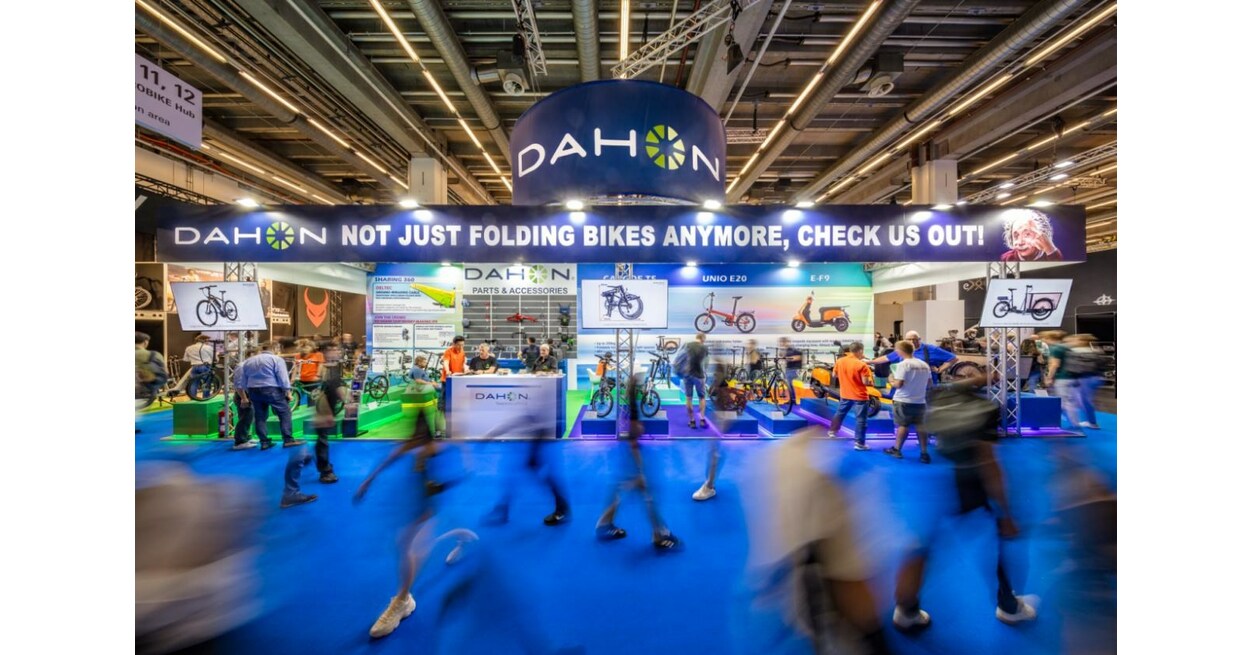 DAHON lança a mais recente linha de veículos elétricos na Eurobike