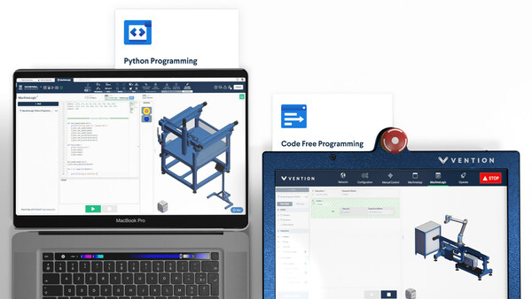 Vention Opens its Cloud Platform to Python Programmers