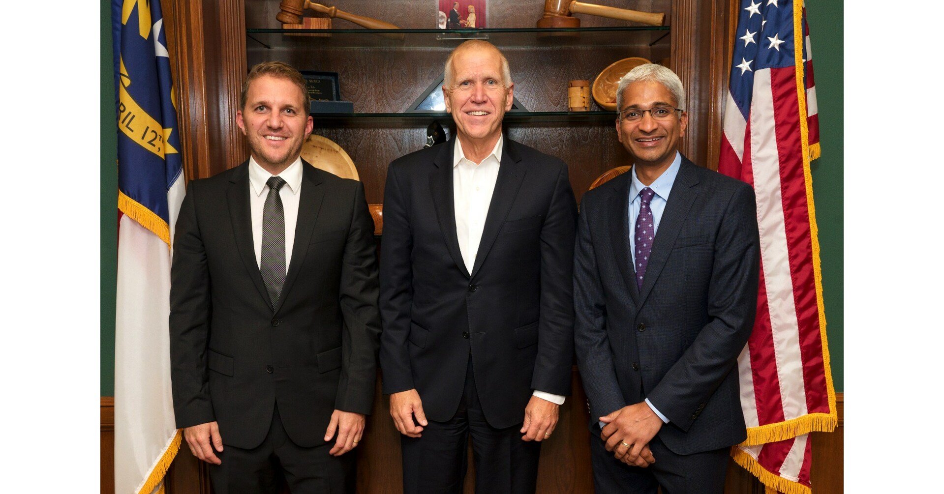 Believer Meats CEO Gustavo Burger Meets U.S. Senators Ted Budd and Thom ...