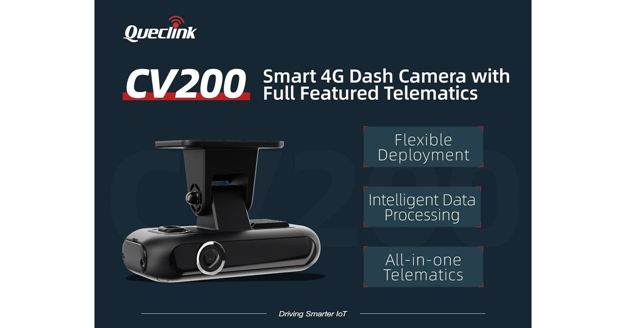 Queclink Launches New AI-Powered LTE Cat 6 Dash Camera