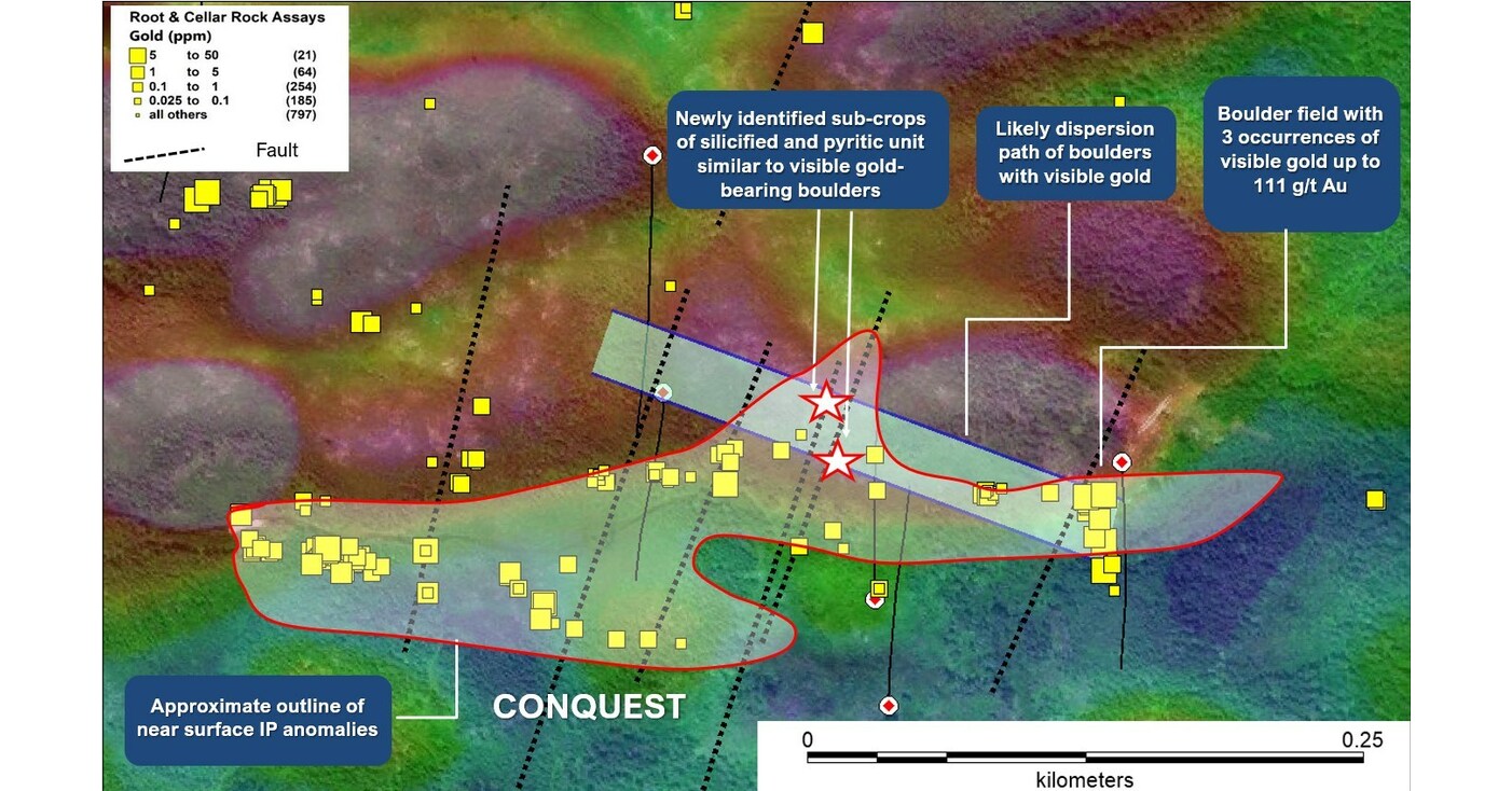 Northern Shield Identifies New Area of Mineralization at Root & Cellar ...