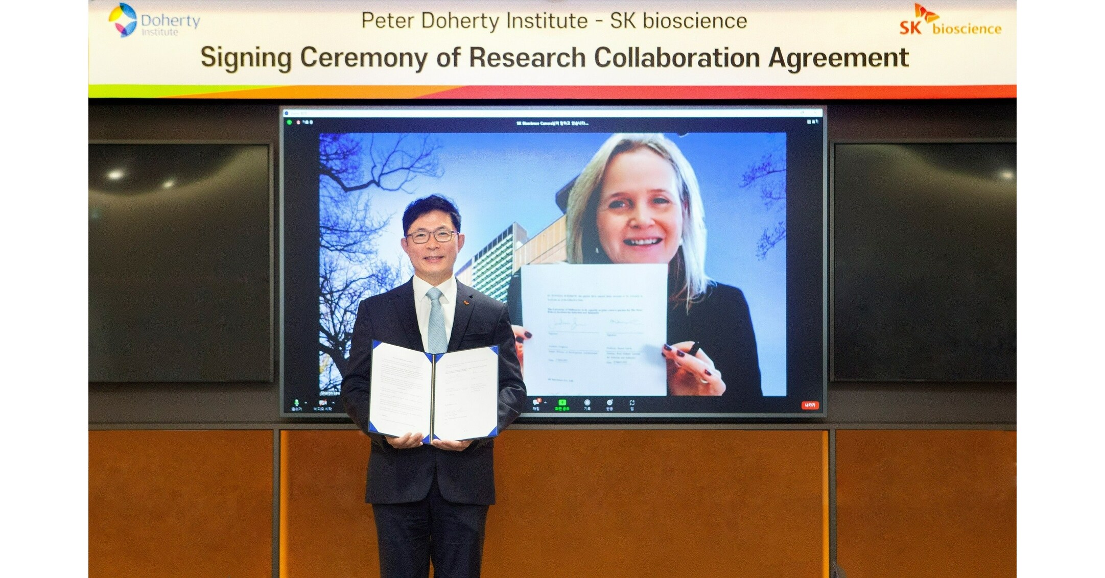 SK bioscience and the Peter Doherty Institute for Infection and ...