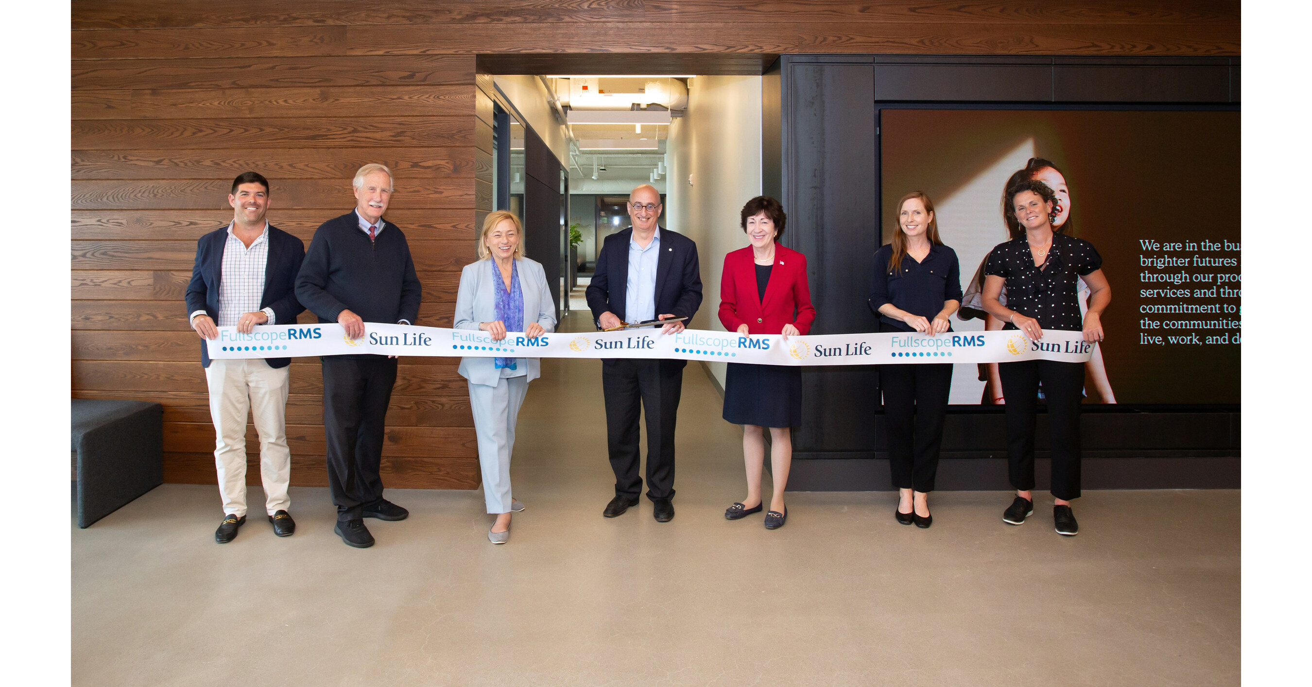 Sun Life U.S. holds ribbon-cutting event with Governor Mills, Senators ...