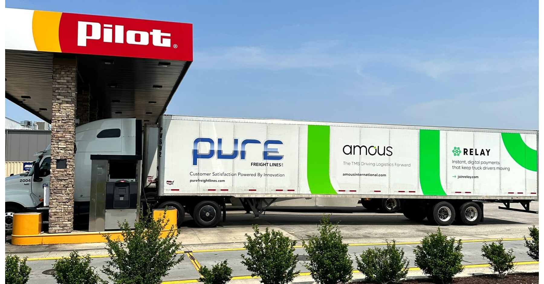 Partnership between PURE, Relay Payments, and Amous TMS reduces fuel ...