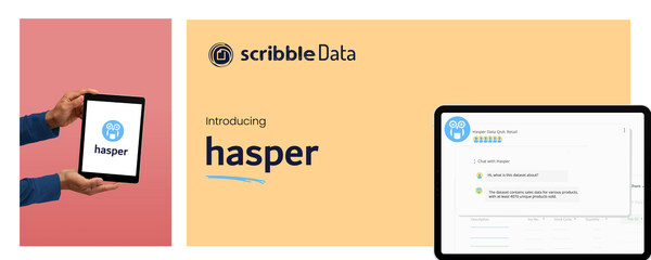 Scribble Data Launches Hasper: A Full-Stack Applied AI Data Products Engine