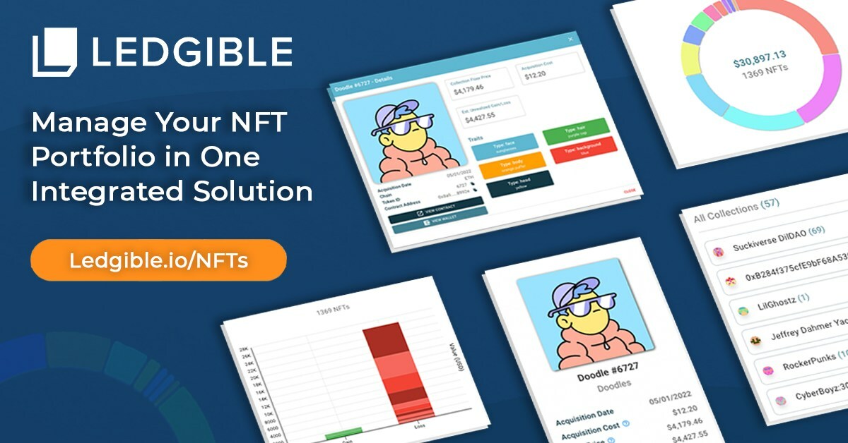 Ledgible Launches NFT Suite - NFT Management, Portfolio Tracking ...