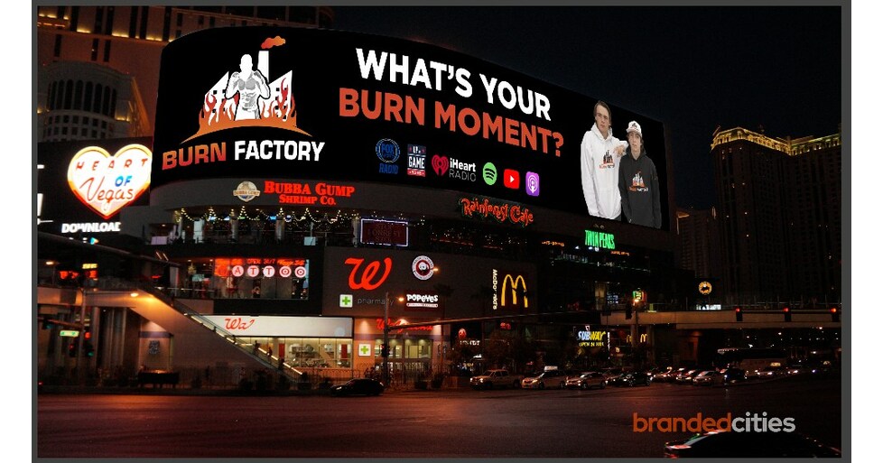 What's Your Burn Moment? Billboards on Las Vegas Strip