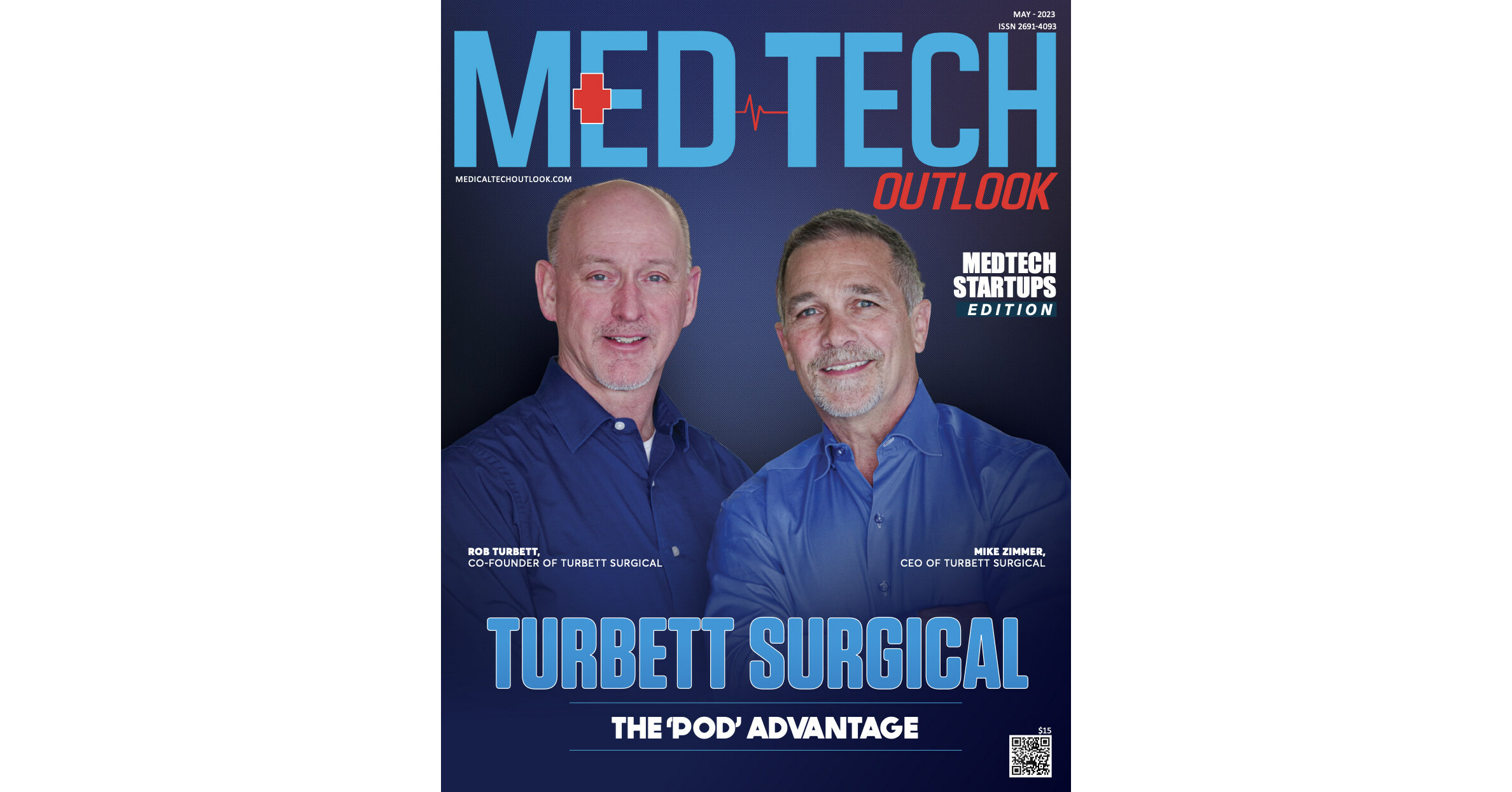 Turbett Surgical Featured as a Top 10 MedTech Startup 2023