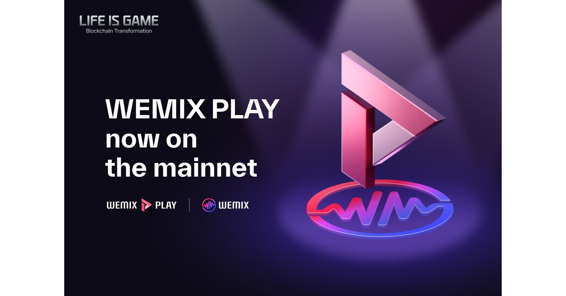 Wemade migrated WEMIX PLAY to its mainnet and enhanced usability