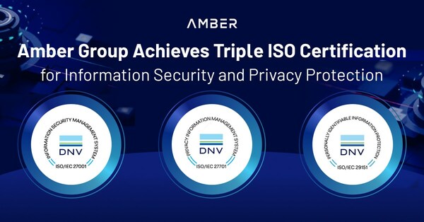 Amber Group Achieves Triple ISO Certification for Information Security ...