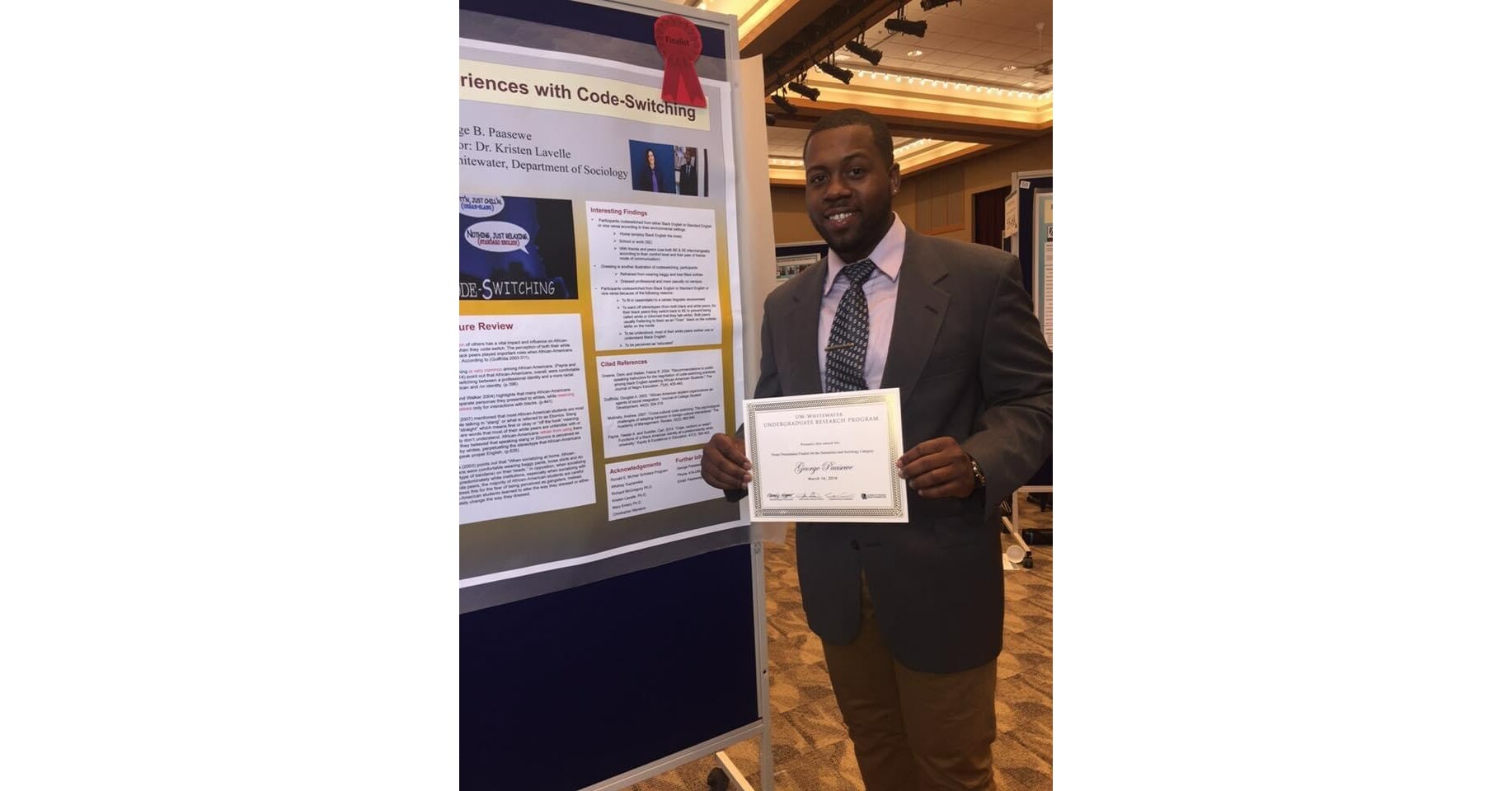 Ronald E. McNair Scholar Alumni Turns Undergraduate Research into ...
