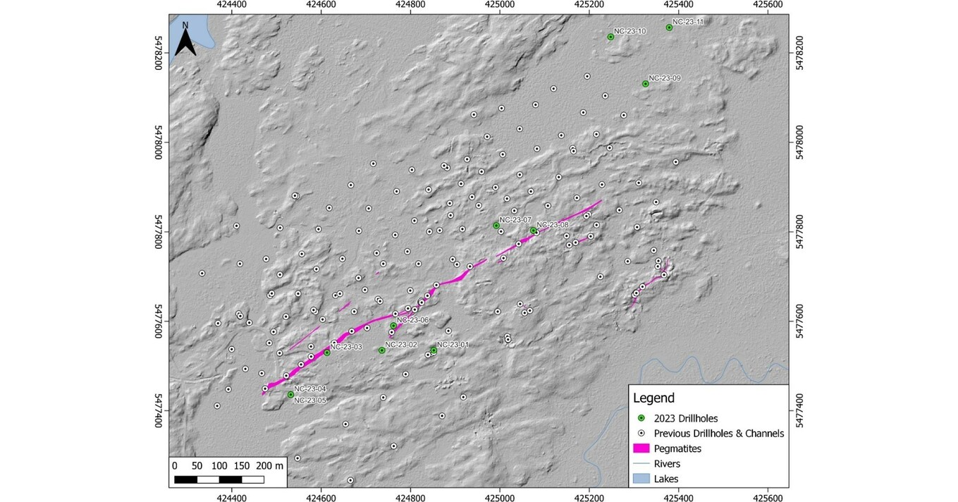 Lithium Assay Results Returned from Step-out Winter 2023 Drill Program ...