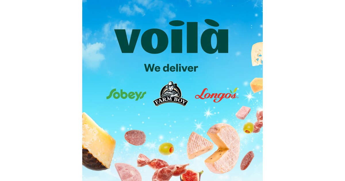 It's official! Voilà. We deliver Sobeys, Farm Boy, and now Longo's