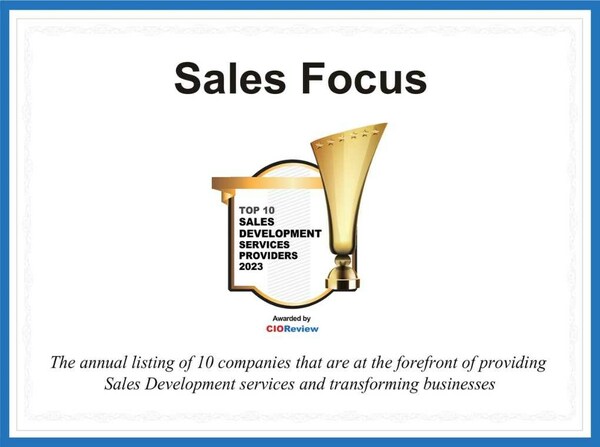 Sales Focus Inc. Recognized as a Top Sales Development Services ...