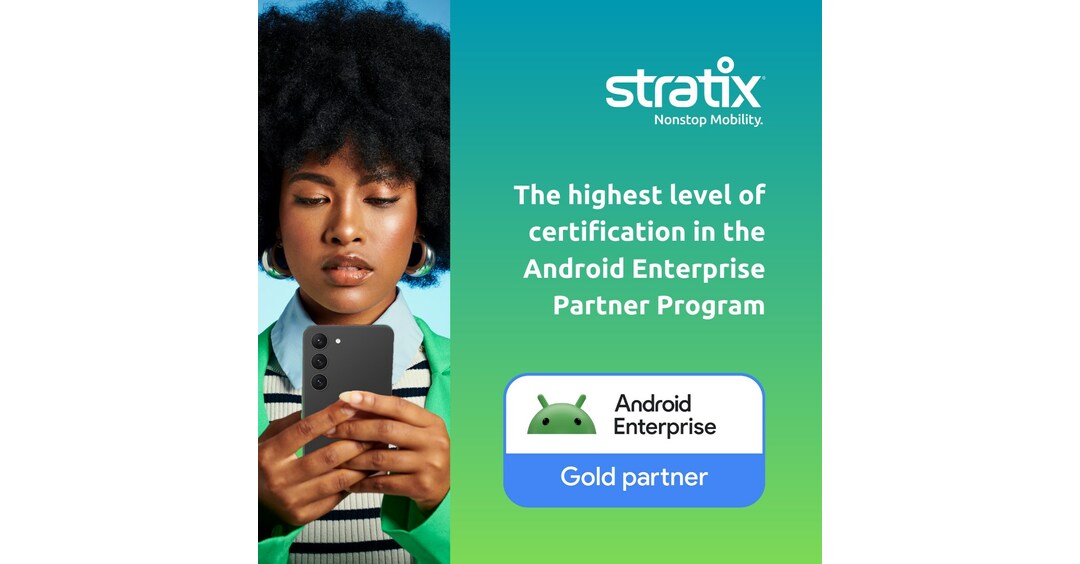 Stratix Recognized as an Android Enterprise Recommended Gold Partner