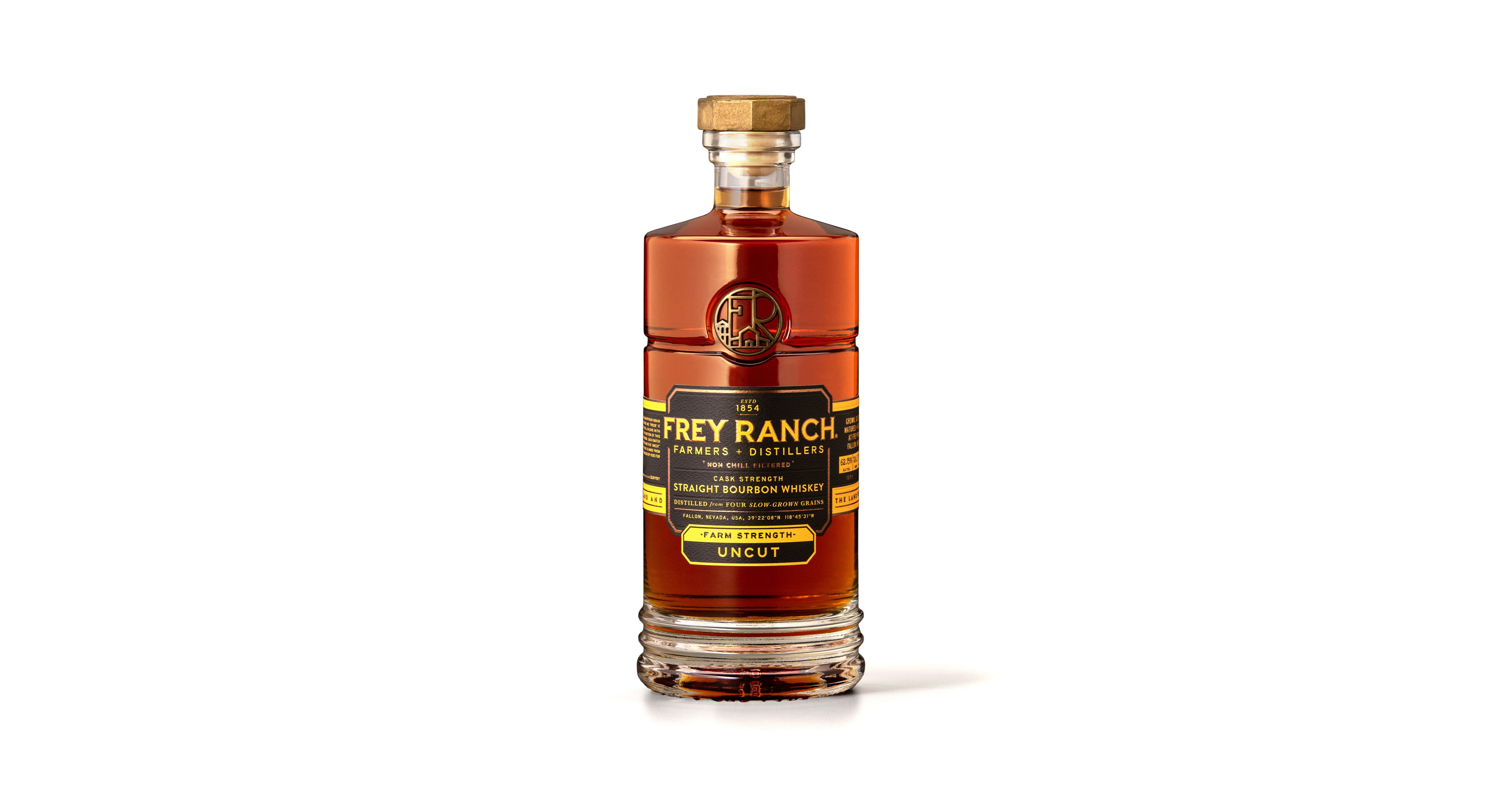 INTRODUCING FREY RANCH® FARM STRENGTH UNCUT BOURBON