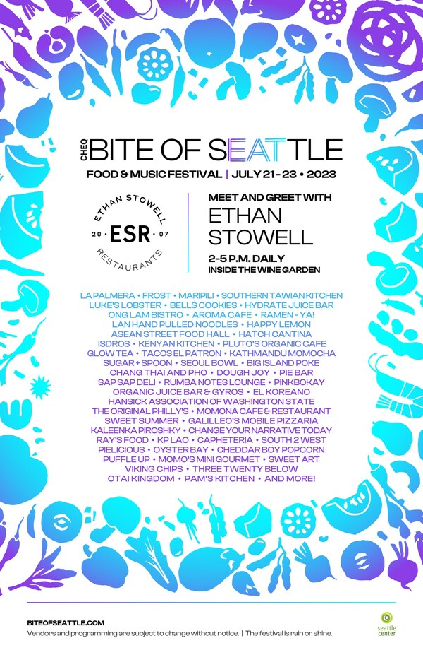 Renowned Chef Ethan Stowell Joins Bite of Seattle 2023