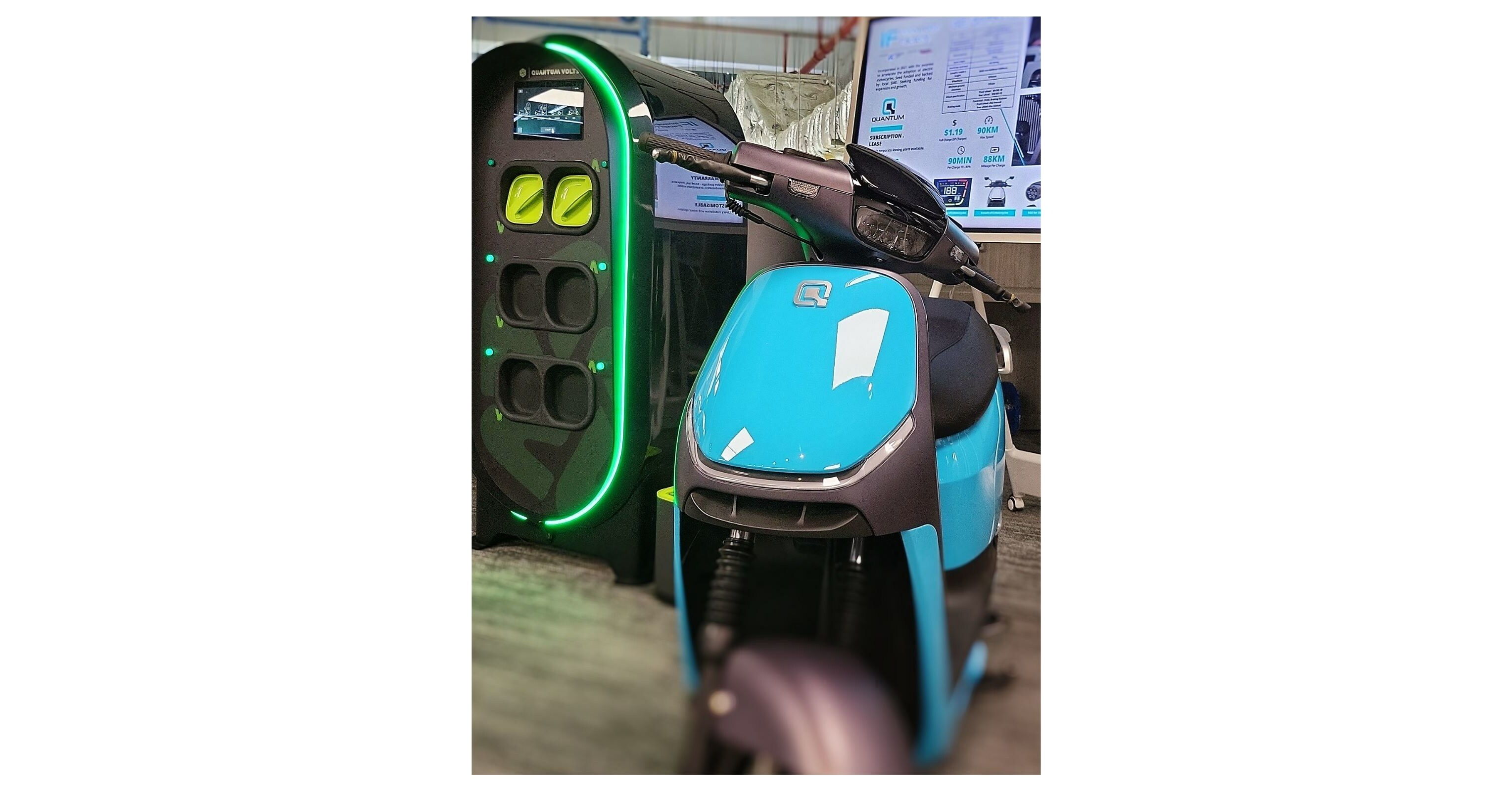 The First Shipment of Electric Motorcycles by Quantum Mobility arrives ...