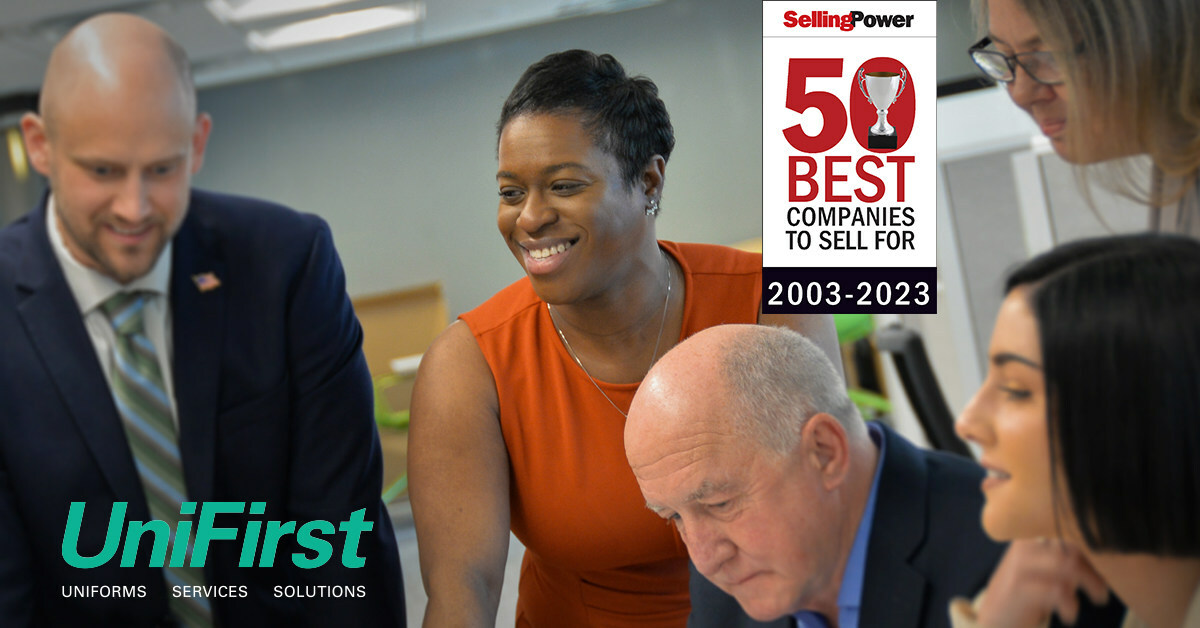 Selling Power names UniFirst to '50 Best Companies to Sell For' 20 ...